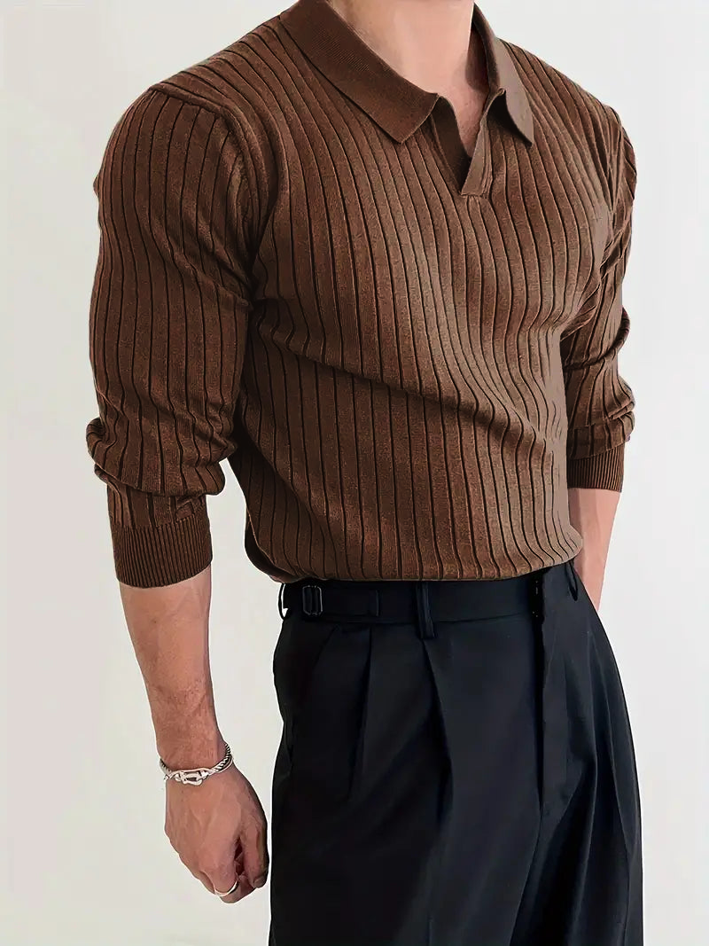 Sogno: Muscle Fit Knit Sweater – Dolci Lusso